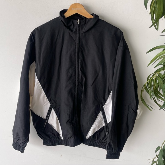 baw | Jackets & Coats | Retro Baw Colorblock Athletic Bomber Jacket ...
